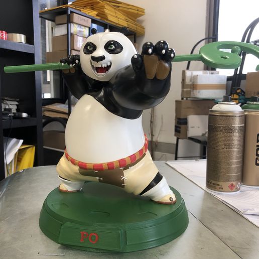 3D printed Master Po - Kung Fu Panda 4 • made with BambuLab A1・Cults