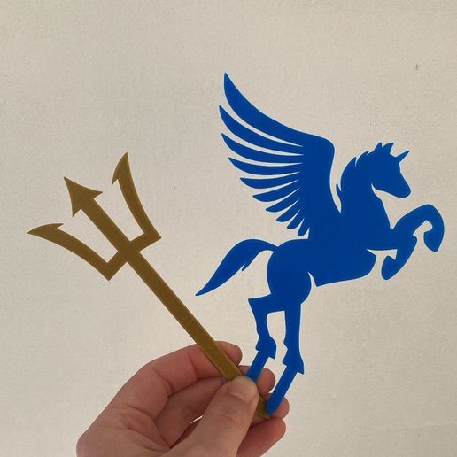 pegasus cake topper