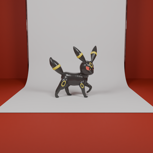 STL file Pokemon - Umbreon Set (3 Poses) 🐉 ・3D printer design to ...