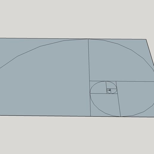 Free 3D file Fibonacci circle 'golden circle' 🟣 ・3D printing model to ...