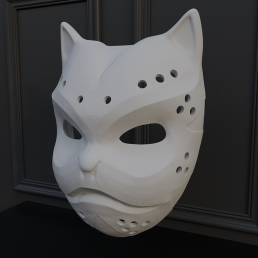 3D file Kakashi's mask from the anime Naruto when he was an Anbu. 💬 ・3D ...