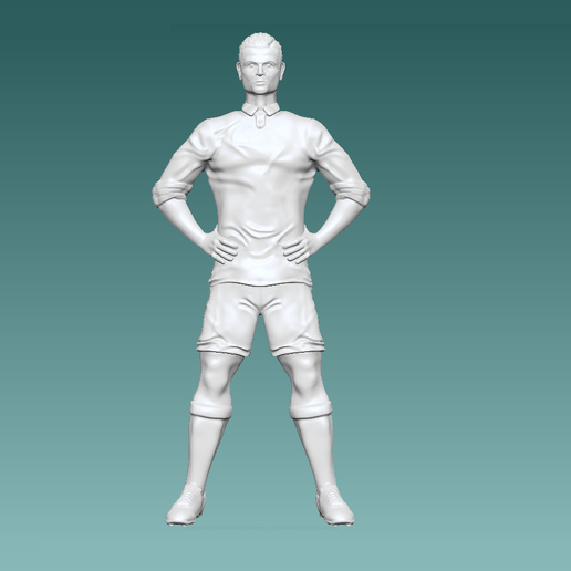 🇵🇹 Cristiano ronaldo cr7 from real madrid and portugal figure・ STL File ...