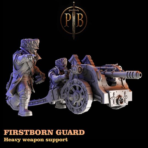 💂 Firstborn Guard - Heavy Weapon support (part 1)・ 3D File for 3D ...