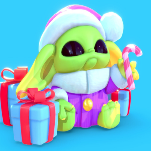3D file Christmas Starwars 🎄 ・3D printing idea to download・Cults