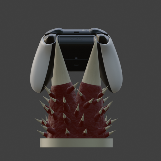 👹 Stranger Things Controller Holder - Vecna Style Gamer Stand : STL 3D ...