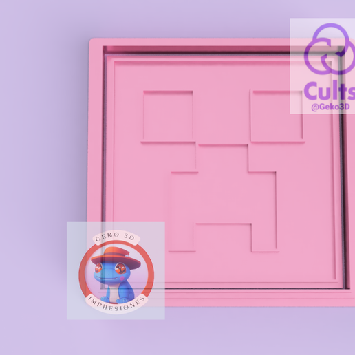 🍪 Cortante Minecraft Creeper (Minecraft Creeper cookie cutter)・ 3D File ...