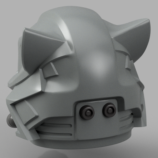 🛰 Space Wolves Marine Space Marine Helmet Cosplay 1:1 Replica・ STL File ...