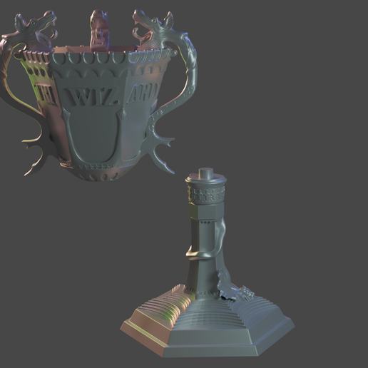 👾 Triwizard cup Harry Potter・ STL File for ・Cults