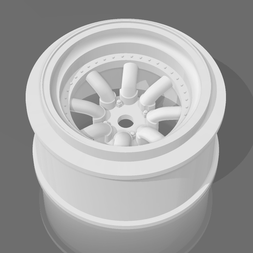 ⬆️ "Inch Up" Style Image wheel (Watanabe style)・ STL File for 3D ...