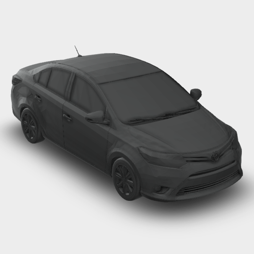 3D file Toyota Vios 2017 🚗 ・3D printer model to download・Cults
