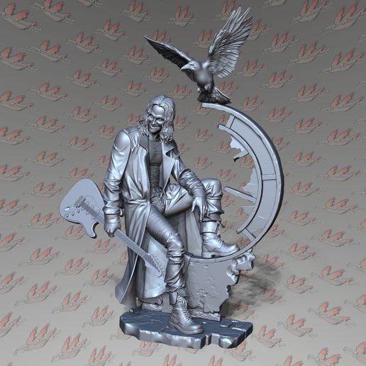 🐦 THE CROW・ STL File for 3D printing・Cults
