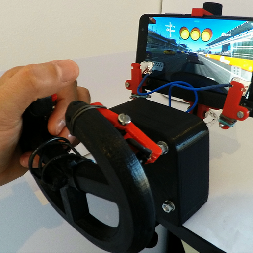 3D file 3D printed Smartphone gadget game wheel 📱 ・3D printer design to ...