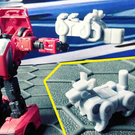 🔫 Sir Misslebottom Corgi/Missle Gun Weaponoid (5mm)・ STL File for 3D ...