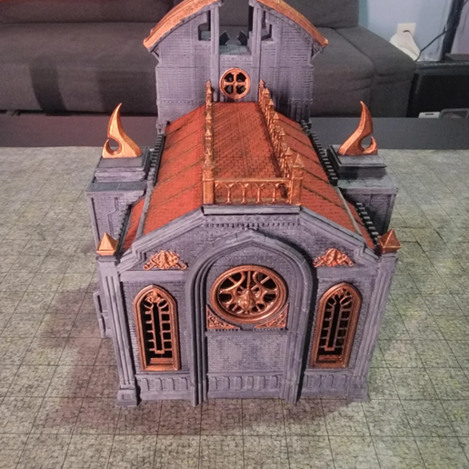 🎲 Gothic Cathedral – Fantasy Tabletop Terrain・ 3MF File for 3D printing ...
