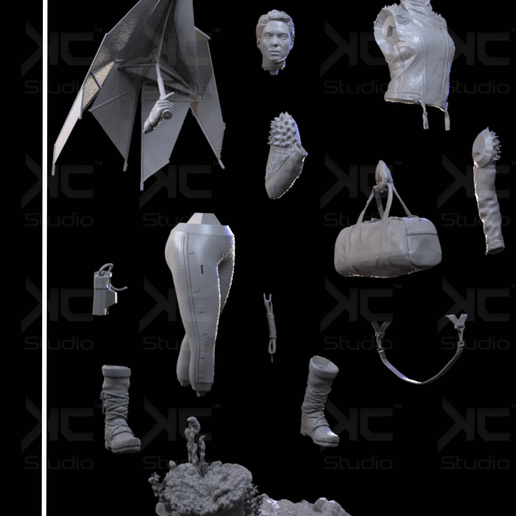 STL file Fragile - Death Stranding Fanart 3D print model 🦸 ・3D print ...