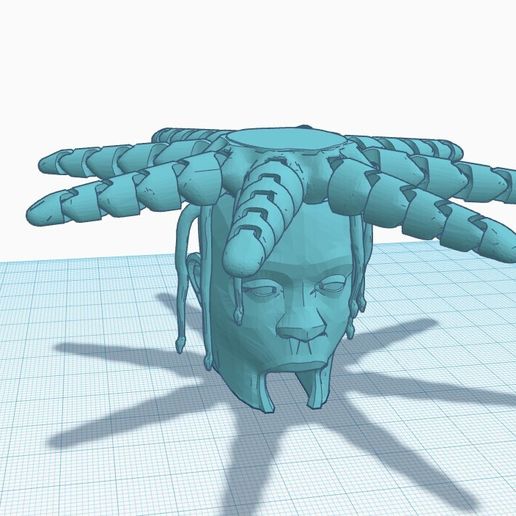 🐙 Travis Scott AstroWorld Octopus・ STL File for ・Cults