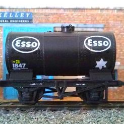 STL file TT/3mm 45T TTA Tank Wagon Chassis 🪖 ・3D printable model to ...