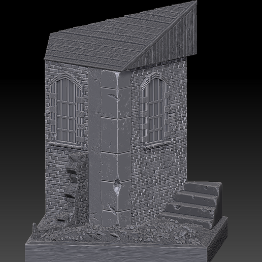 🎲 MA Models Mini WW2 Ardennes Diorama 1/35・ STL File for 3D printing・Cults
