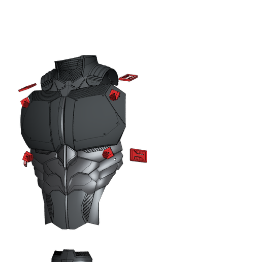 🪖 hero chest armor・ STL File for 3D printing・Cults