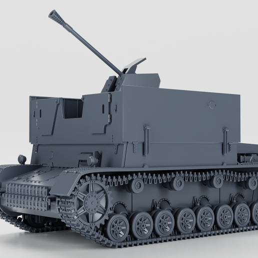 🇩🇪 Flakpanzer IV (3.7cm Flak 43) Mobelwagen (Sd.Kfz.163/3) (Germany ...