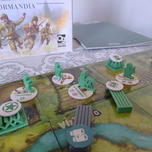 🎲 UNDAUNTED 3D COMPONENTS・Free STL File for 3D printing・Cults