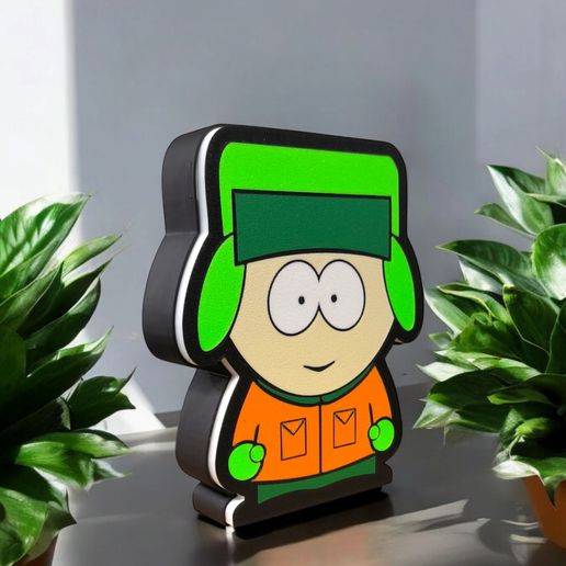 🔦 South Park Lightbox - Kyle・ STL File for 3D printing・Cults