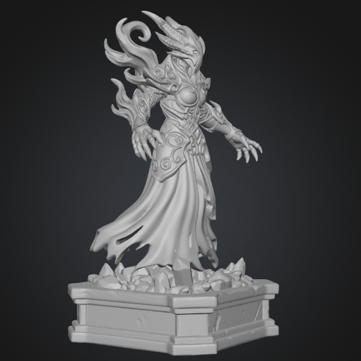 ♀️ Female Void Monster・ STL File for 3D printing・Cults