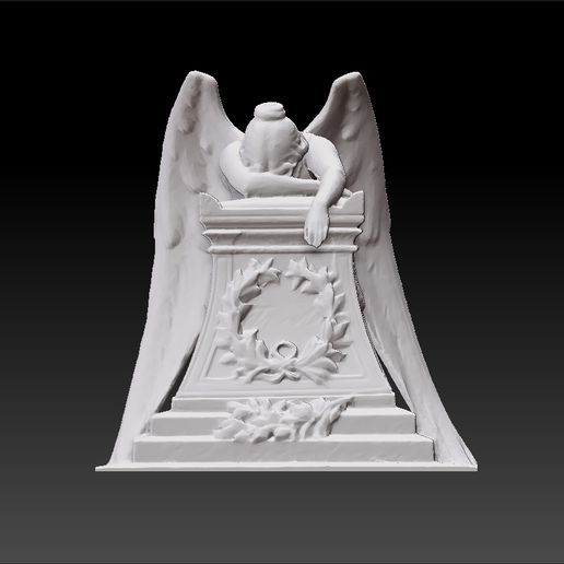 👼 Angel of Grief - angel crying - sad angel- the Weeping Angel・ STL ...
