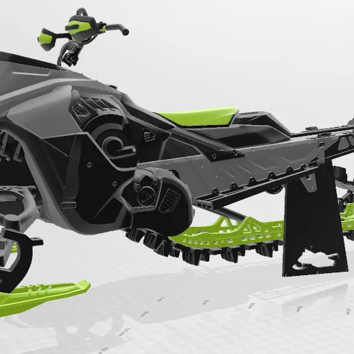 🧸 Skeeride V1 and Skeeride 2 G5 / Polar track stand・ STL File for 3D printing・Cults