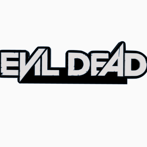 😵 5x EVIL DEAD Logo Display Collection by MANIACMANCAVE3D・ STL File for ...
