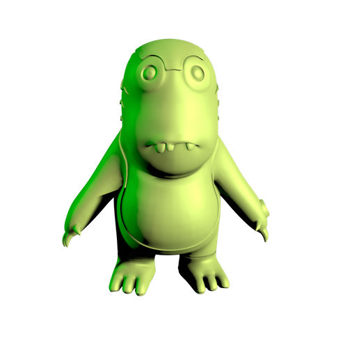 🎲 Upchuck - (Ben 10 Classic) 3d Printable・ 3D File for ・Cults