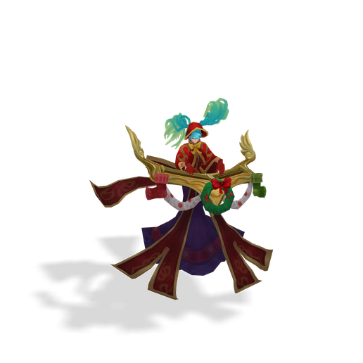 STL file Silent Night Sona League of Legends 3D print model 🦸 ・3D ...