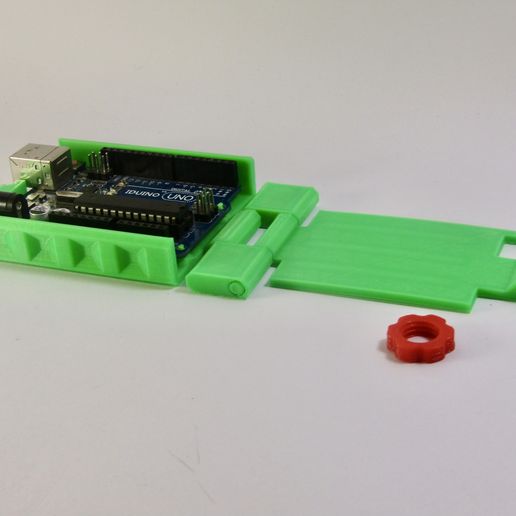 Free STL file Arduino Uno cover 📱 ・Model to download and 3D print・Cults