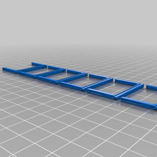 🚆 HO Scale 45ft Flatbed Log Hopper Train Car・Free 3D File for ・Cults