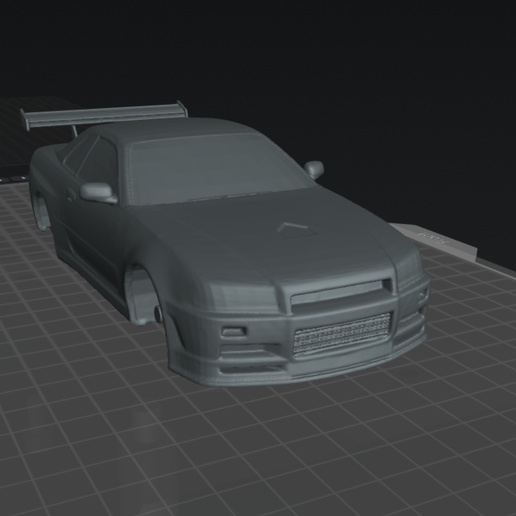 🌆 Nissan Skyline GT-R・ 3D File for 3D printing・Cults