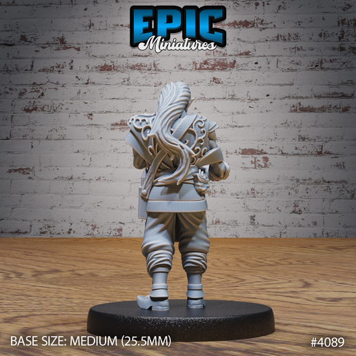 🧝 Elf Villager Accountant ‧ DnD Miniature ‧ Tabletop Miniatures ...