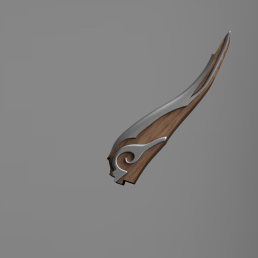 🏹 Nightingale Bow - Skyrim Elder Scrolls V・Free STL File for 3D ...