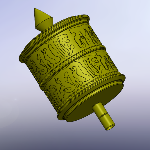 ⏺️ Buddha Six Realms Staff - Record of Ragnarok・ 3D File for 3D ...