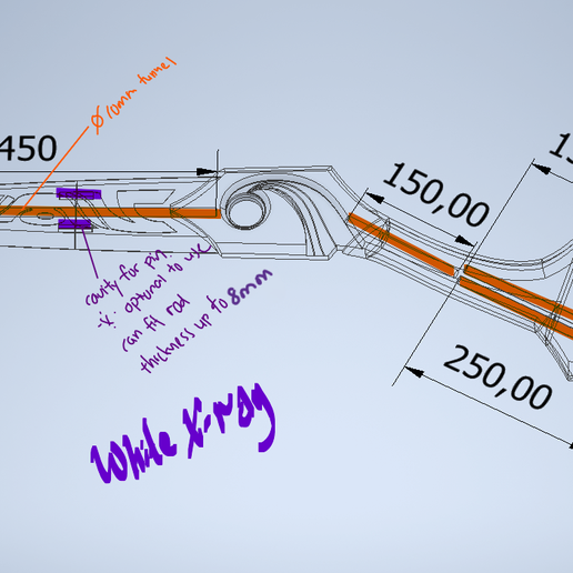 ️ Gachiakuta - Riyo Reaper Vital Instrument [The Ripper]・ STL File for ...