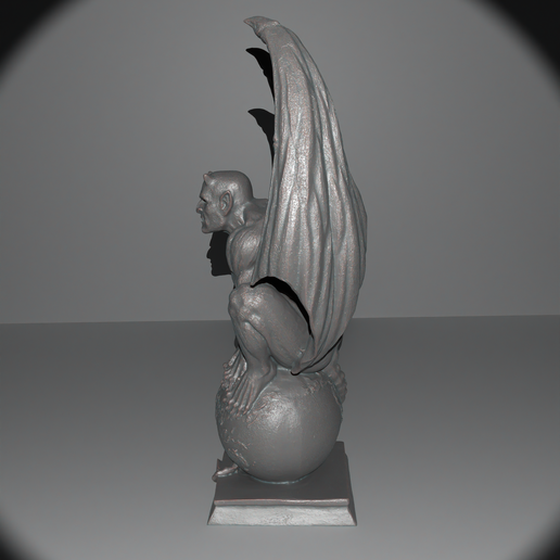 😈 Devil Gargoyle・ STL File for 3D printing・Cults