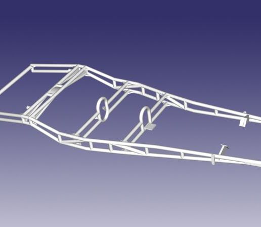 STL file '32 Custom tube chassis 👽 ・3D printing model to download・Cults