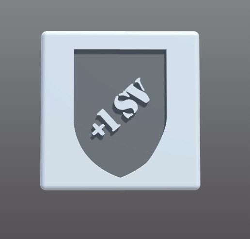 💂 D6 Guard orders dice・ STL File for 3D printing・Cults
