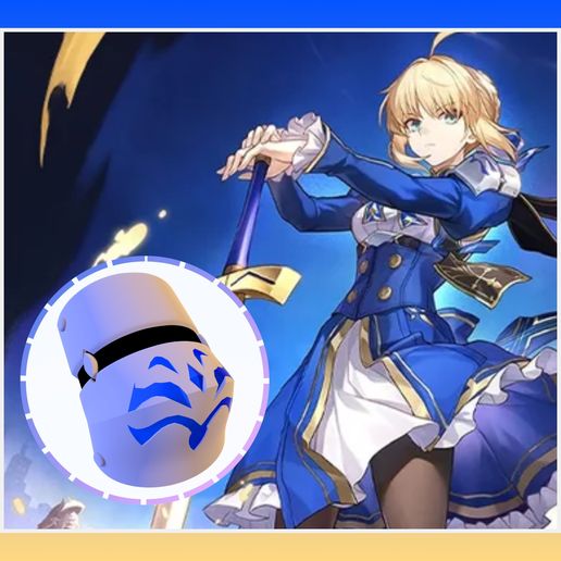 ⭐ Shoulder Armor – Saber x Honkai: Star Rail・ STL File for 3D printing ...