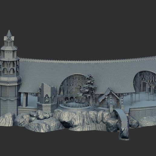 UPDATED! The Definitive Rivendell 3D Model – Masterpiece of Elven ...