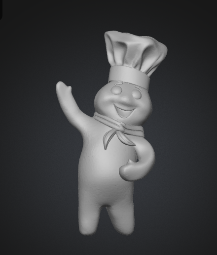 🎨 Pillsbury Doughboy・ STL File for 3D printing・Cults