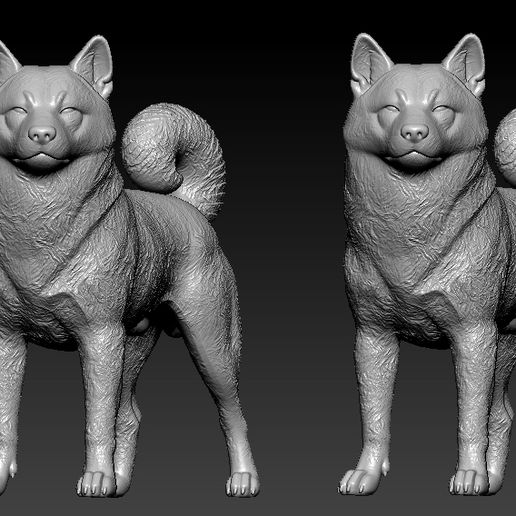 🐕 Finnish Hound dog model - Loulou Finois Dog statue - 3D print・ 3D ...