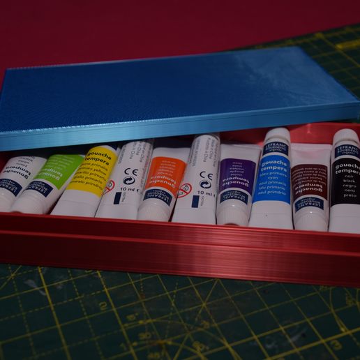 🎨 Paint box・Archivo STL para ・Cults