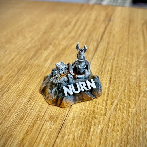 💍 Nurn settlement miniature compatible with War of the Ring・ STL File ...