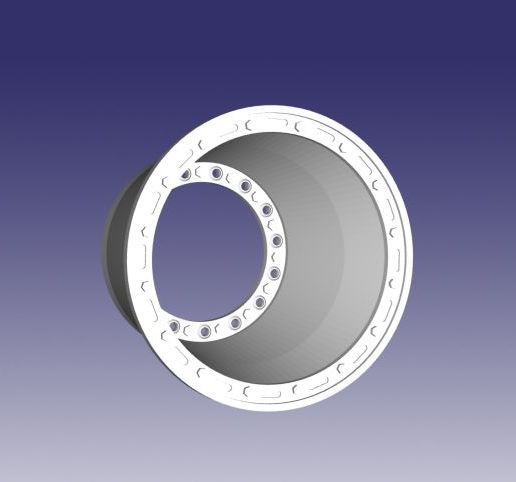 👽 5 Wide Weld XL wheels・ STL File for 3D printing・Cults