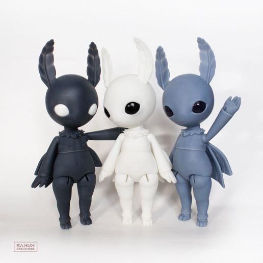 👽 BJD Doll stl 3D Model for printing Moth Insect Alien Mothman Furry ...